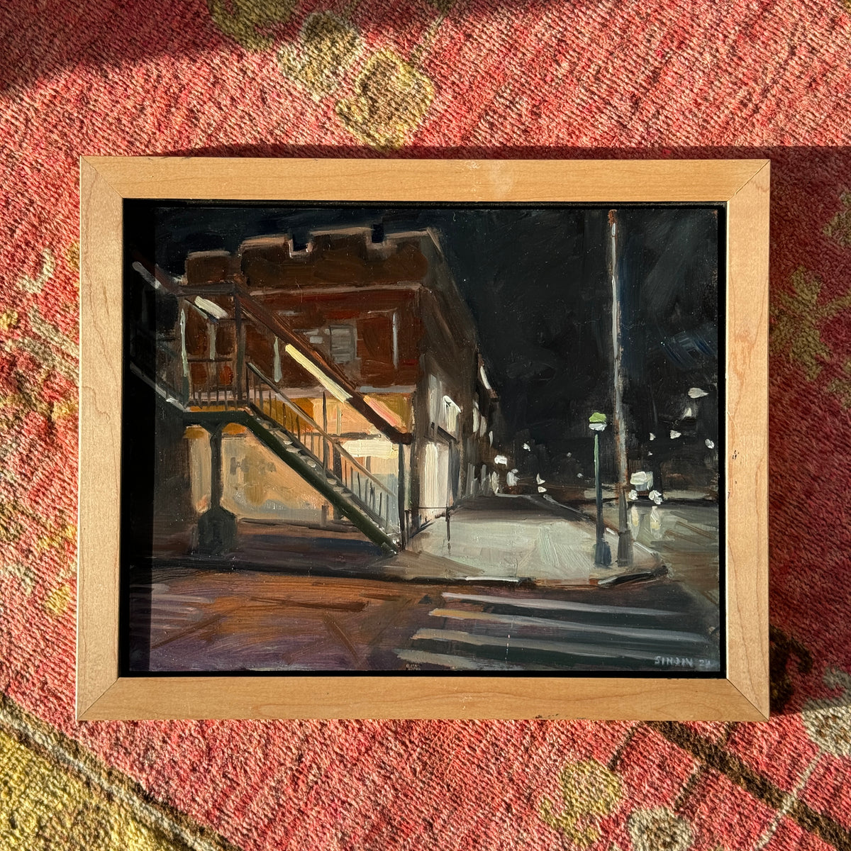 'Elevated Subway Corner' by Pete Sinjin – Steppe